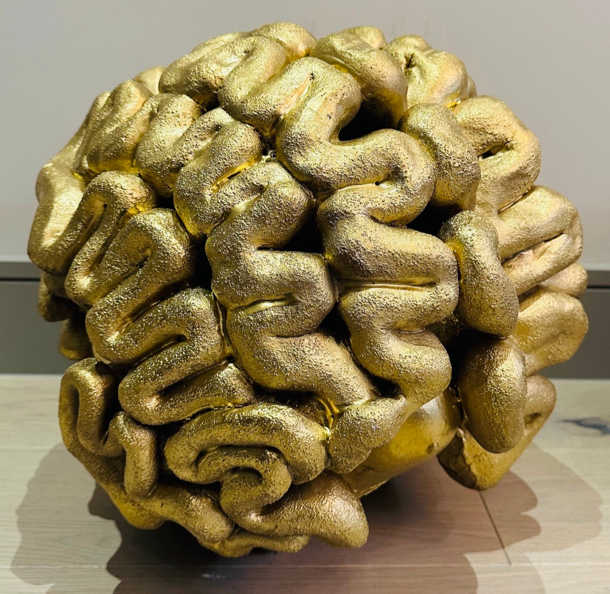 1960s French Abstract Terracotta Brain Sculpture – retro living uk