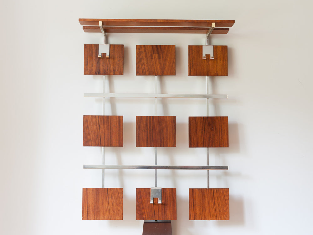 GERMAN WALL HANGING TEAK COAT RACK – retro living uk