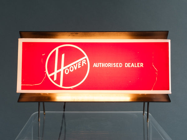 Vintage Hoover Illuminated Display Sign – retro living uk