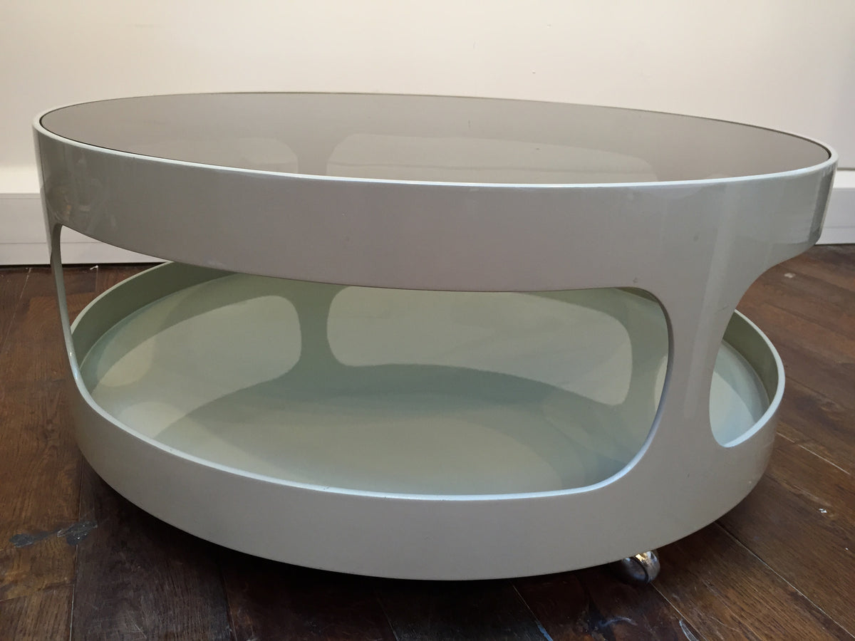 1970s Nebu Space Age Round Coffee Table – retro living uk