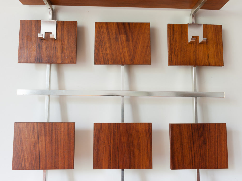 GERMAN WALL HANGING TEAK COAT RACK – retro living uk