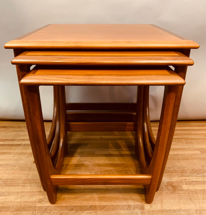1960s G Plan "Astro" Teak Nest of 3 Tables – retro living uk