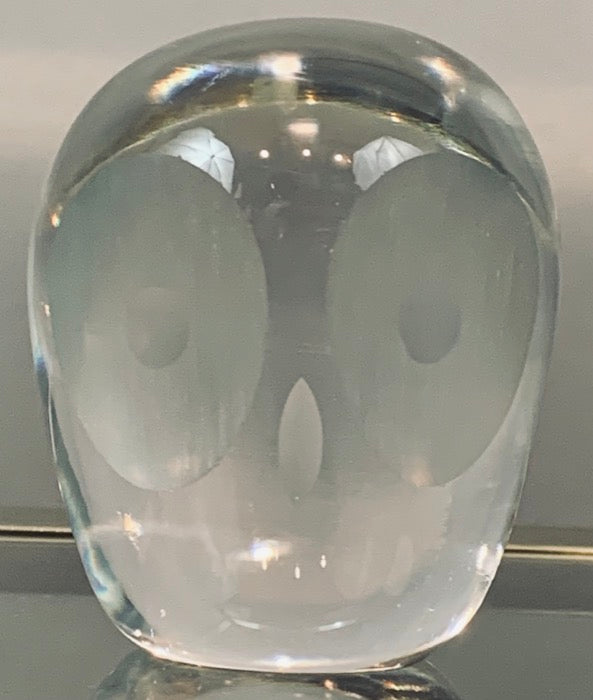 1960s Whitefriars Glass Owl Paperweight – retro living uk